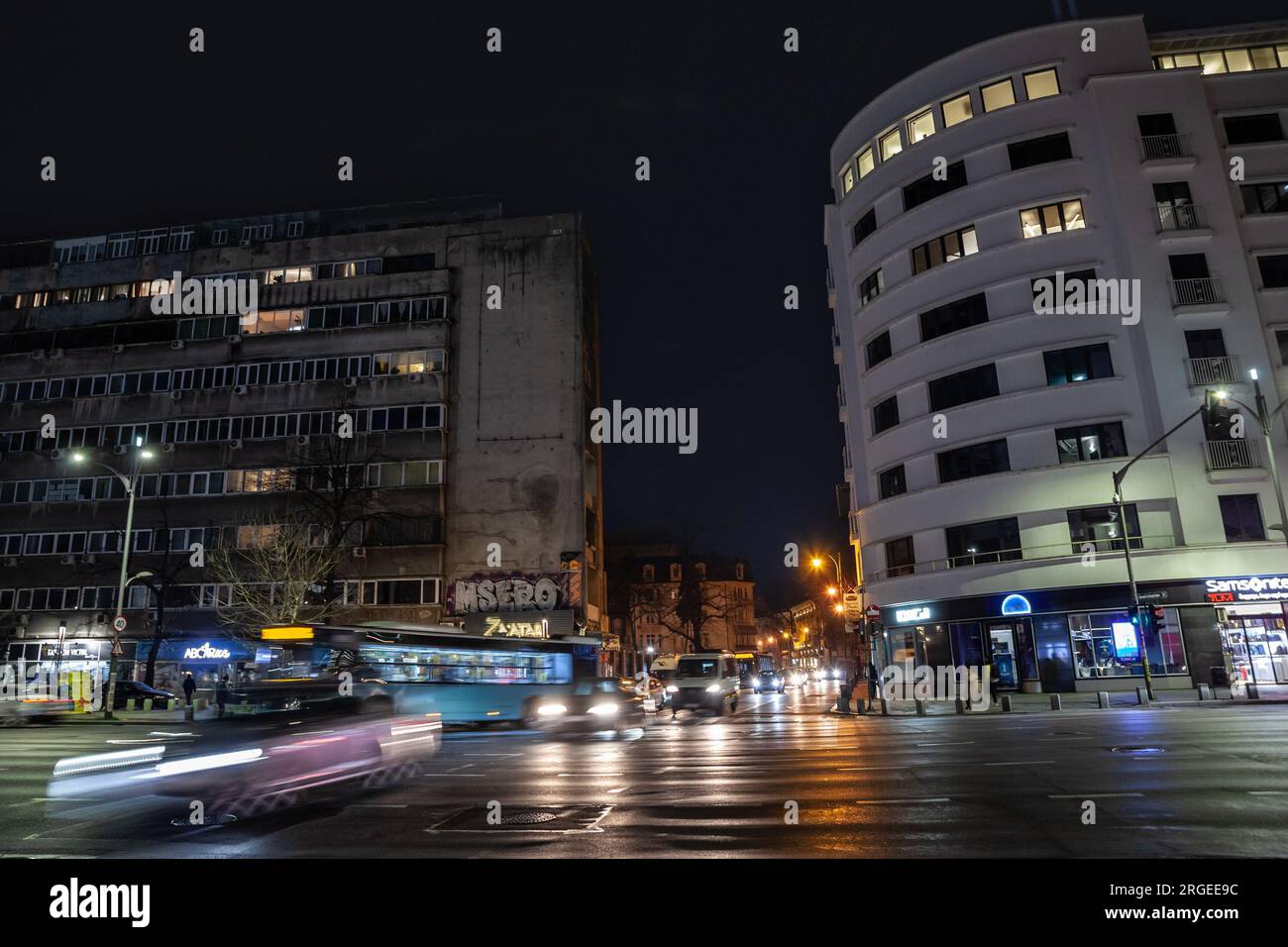 Nicolae balcescu boulevard hi-res stock photography and images - Alamy