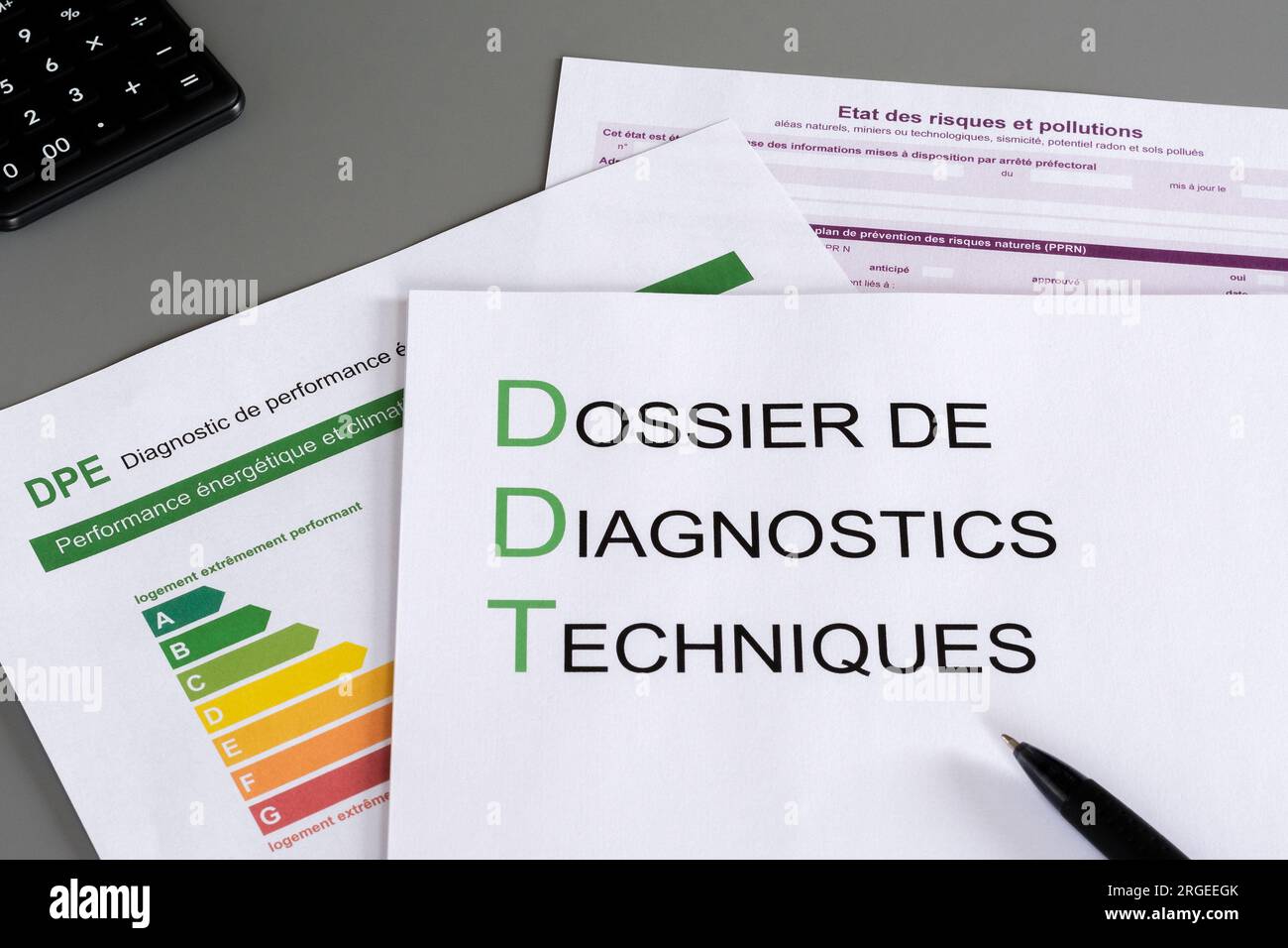Technical Diagnostics File ( DDT ). Mandatory in France for the sale of ...