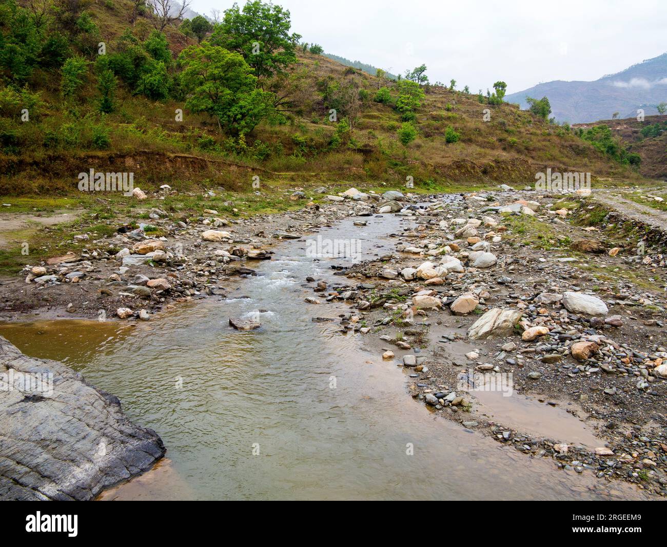 Panar River, Kumaon Hills, Uttarakhand, India Stock Photo - Alamy