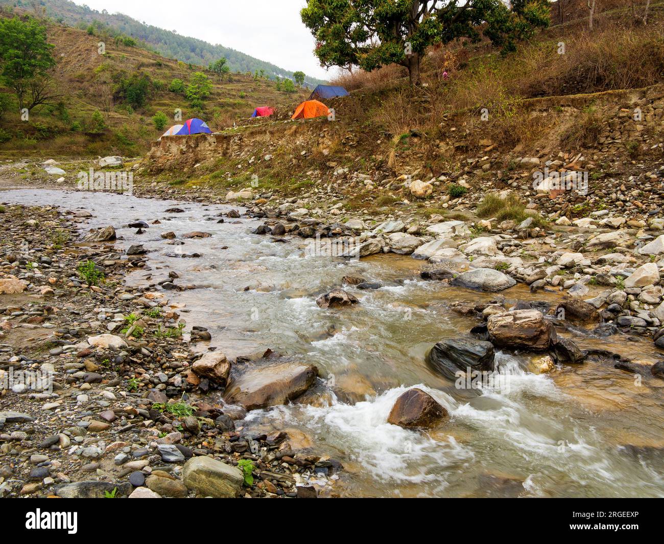 Panar River, Kumaon Hills, Uttarakhand, India Stock Photo - Alamy