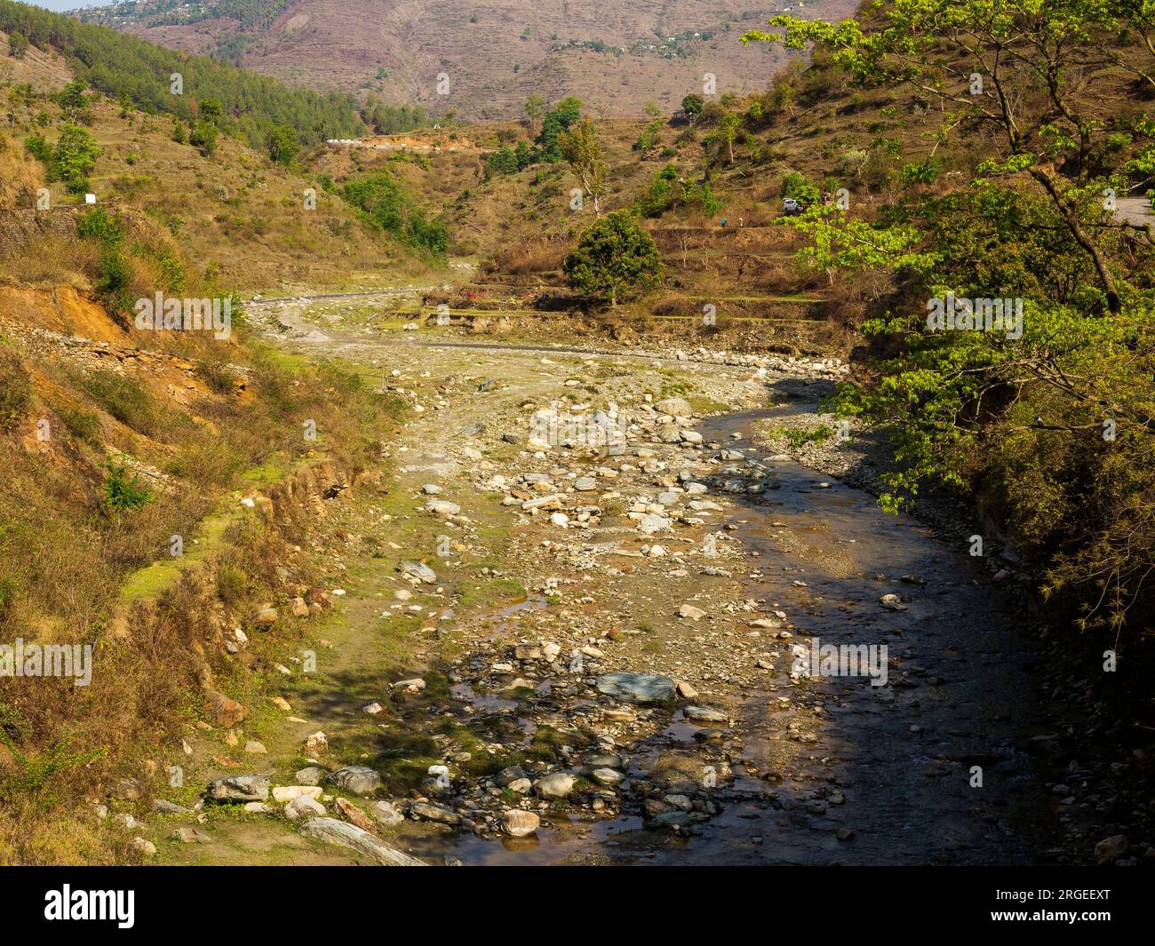 Panar River, Kumaon Hills, Uttarakhand, India Stock Photo - Alamy