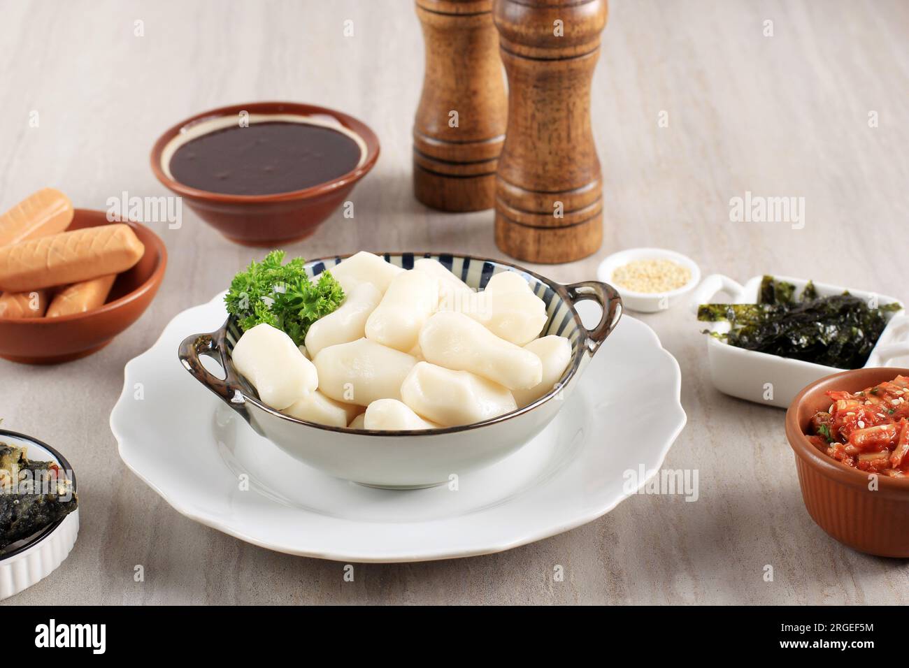 Tteokbokki korean dish rice flour hi-res stock photography and images ...