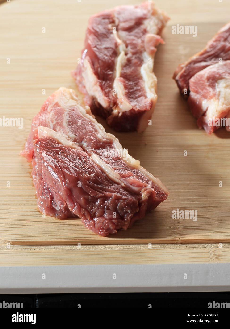 Raw beef ribs hi-res stock photography and images - Alamy