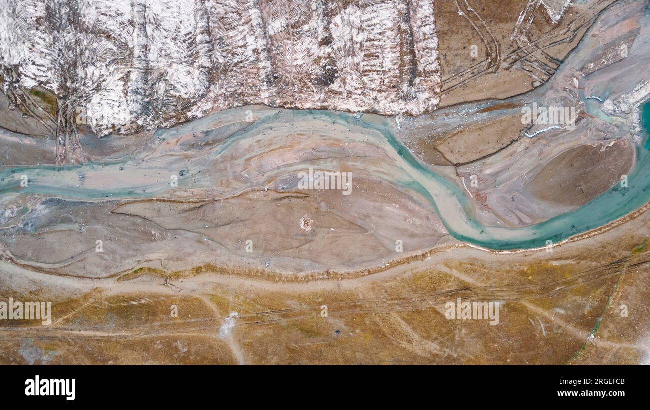 View from drone shallow water hi-res stock photography and images - Alamy