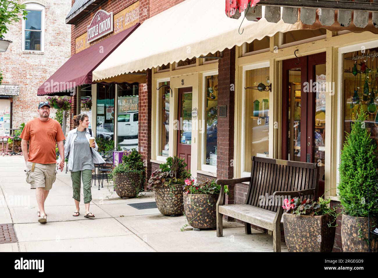 Business district restored restoration hi-res stock photography and ...
