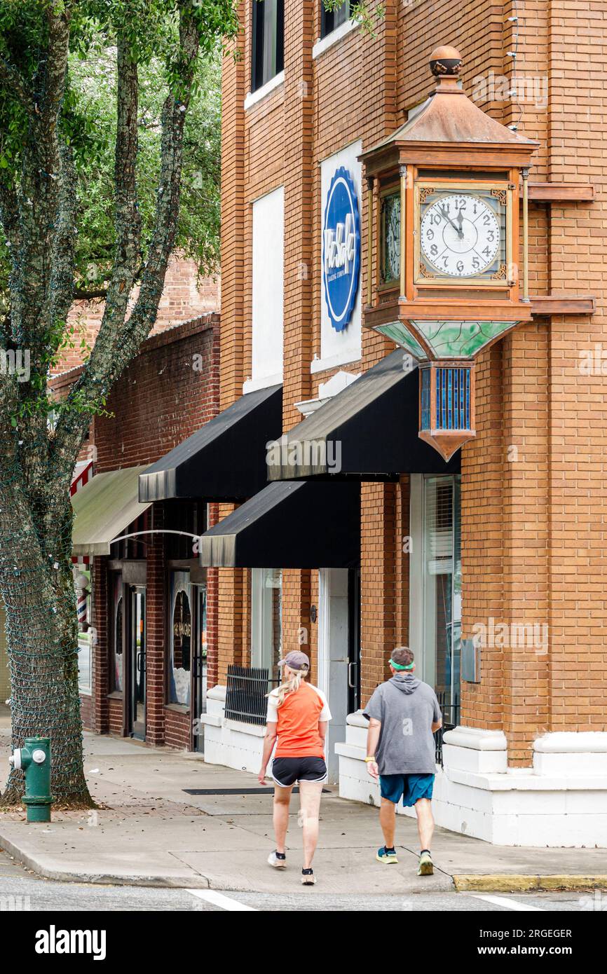 Downtown business district restored restoration historic preservation repurposed buildings hi ...