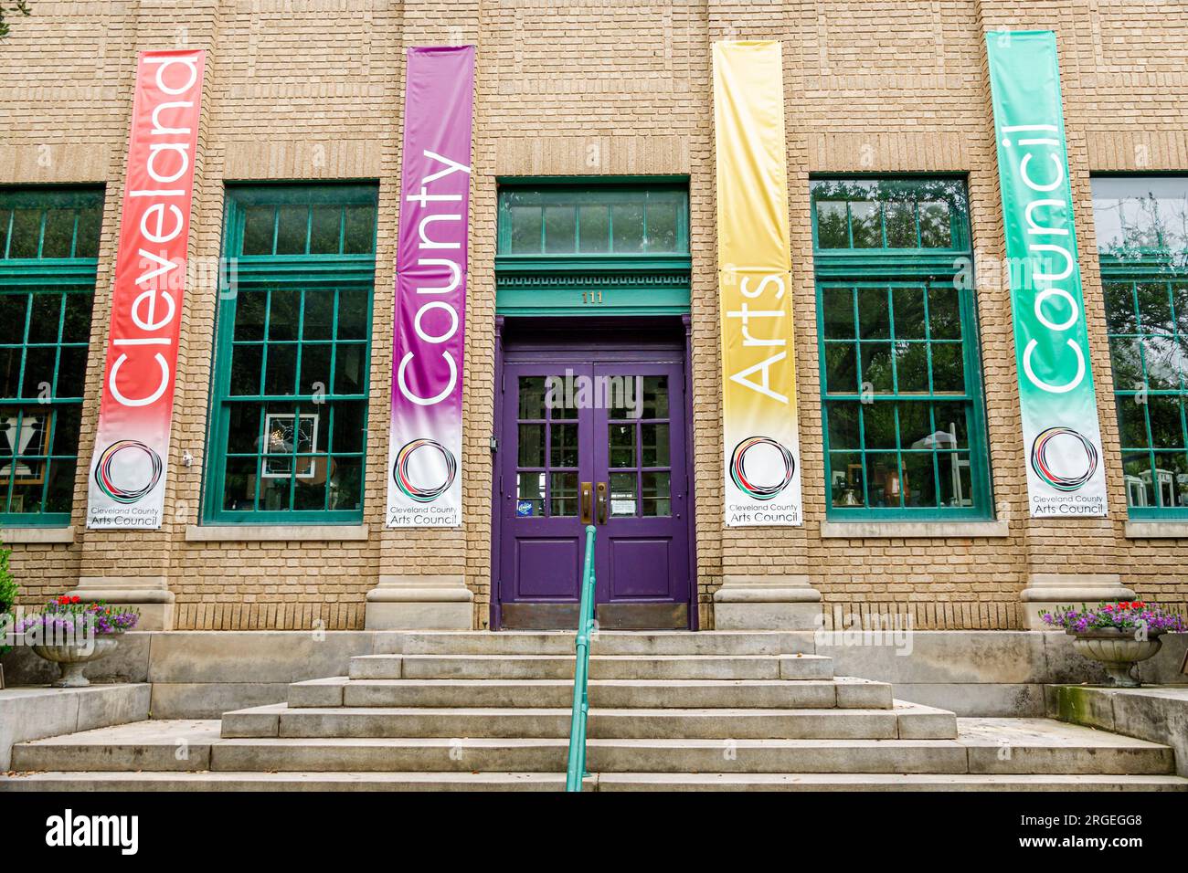 Shelby North Carolina,Cleveland County Arts Council,outside exterior ...