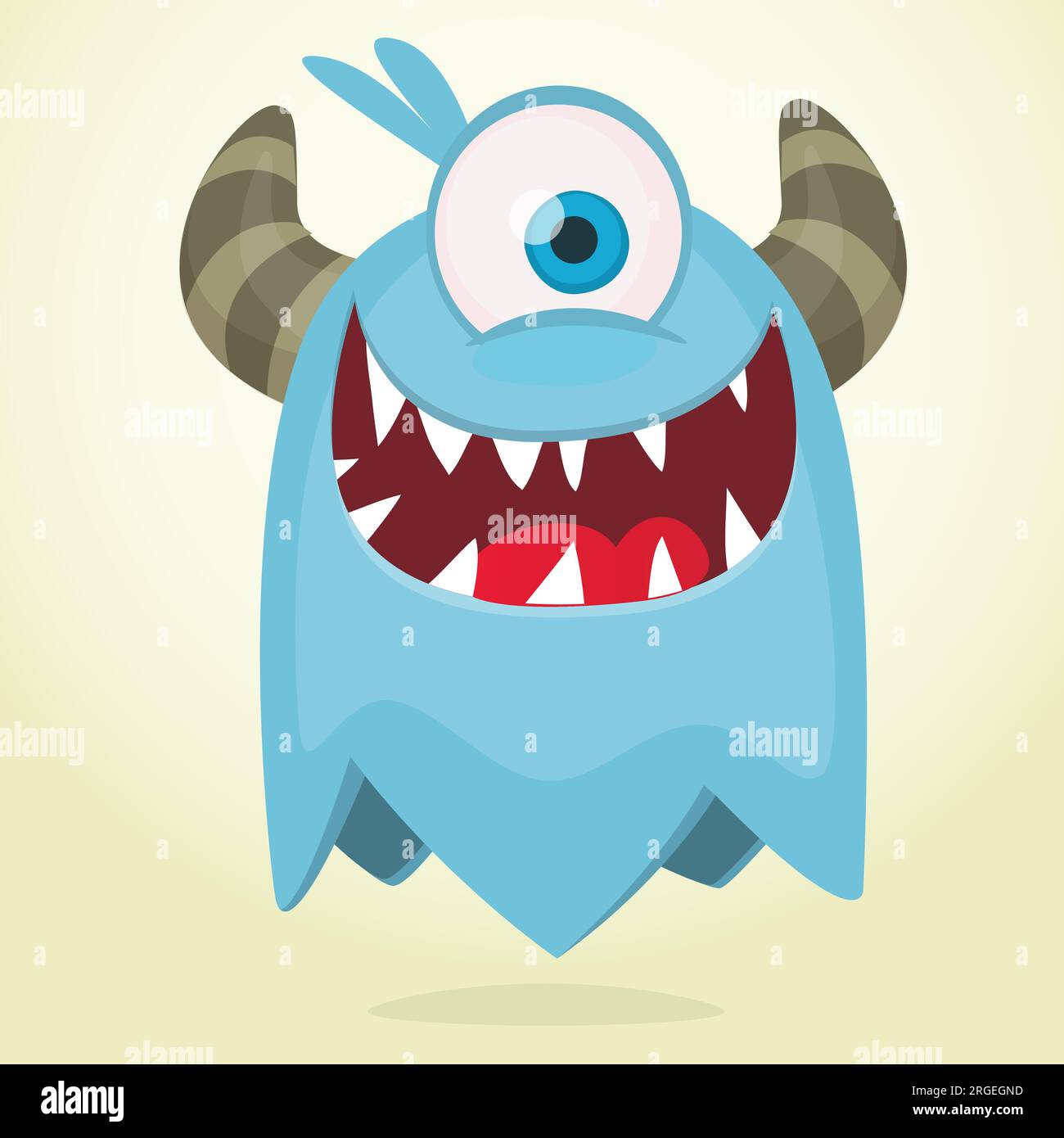 Cute happy one eyed Stock Vector Images - Alamy