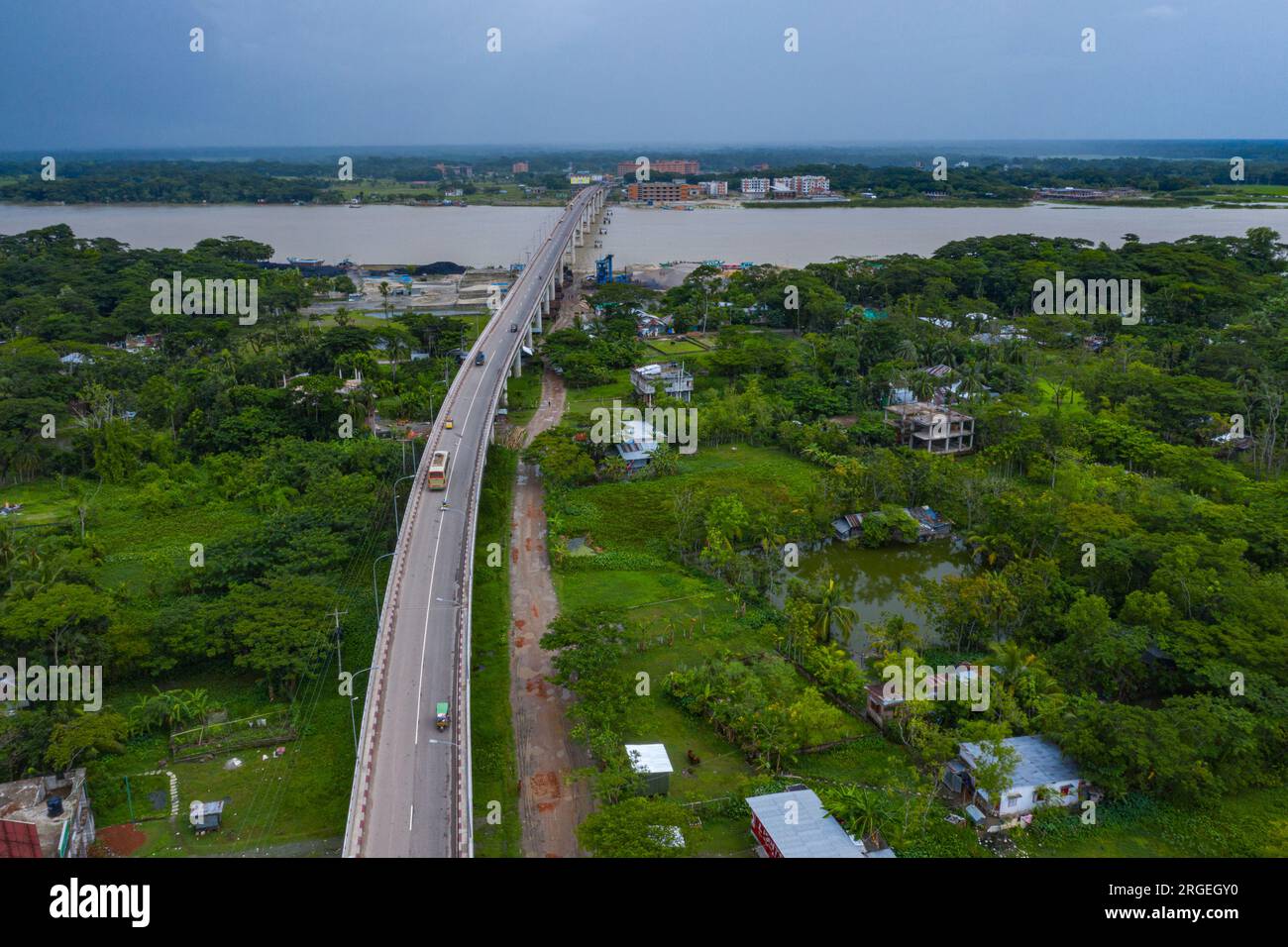 Barishal patuakhali highway hi-res stock photography and images - Alamy