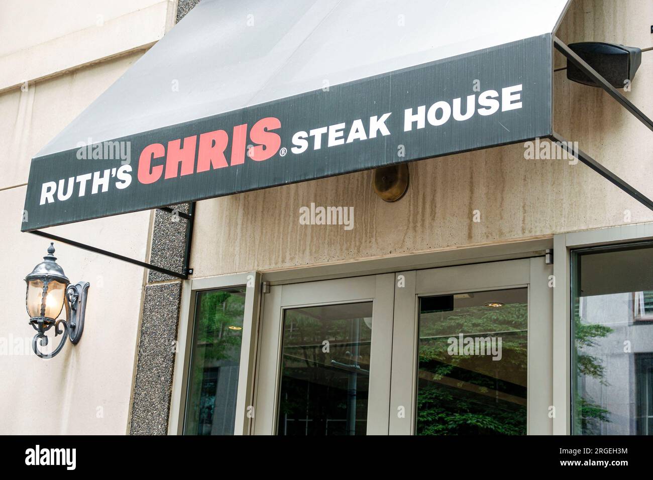 Charlotte North Carolina,South Tryon Street,Ruth's Chris Steak House ...