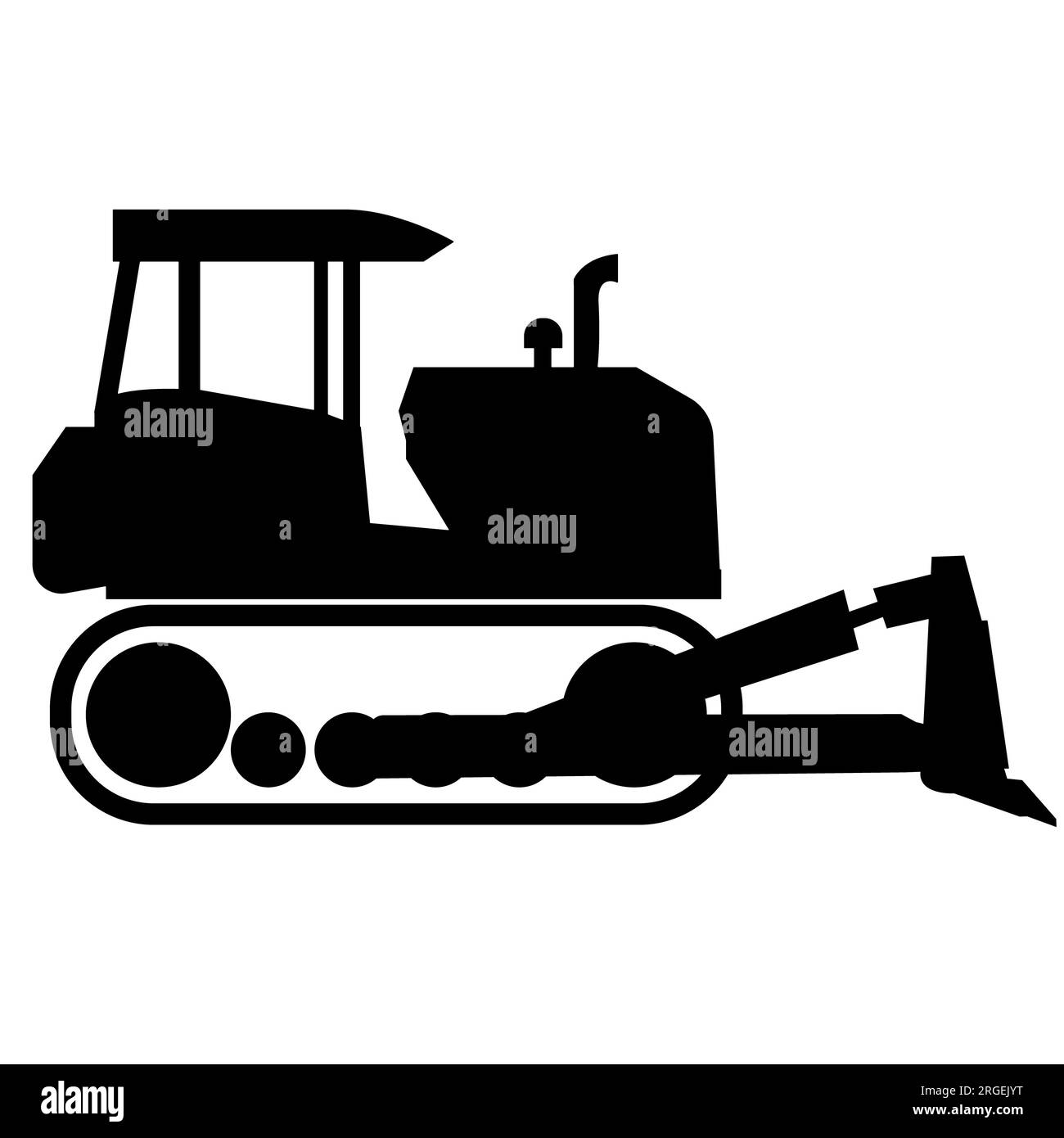 Bulldozer blade Black and White Stock Photos & Images - Alamy