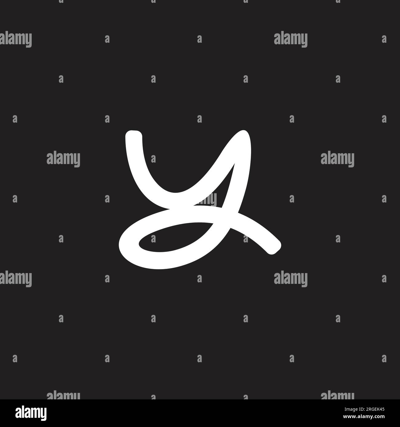 letter y curves sign logo vector Stock Vector Image & Art - Alamy