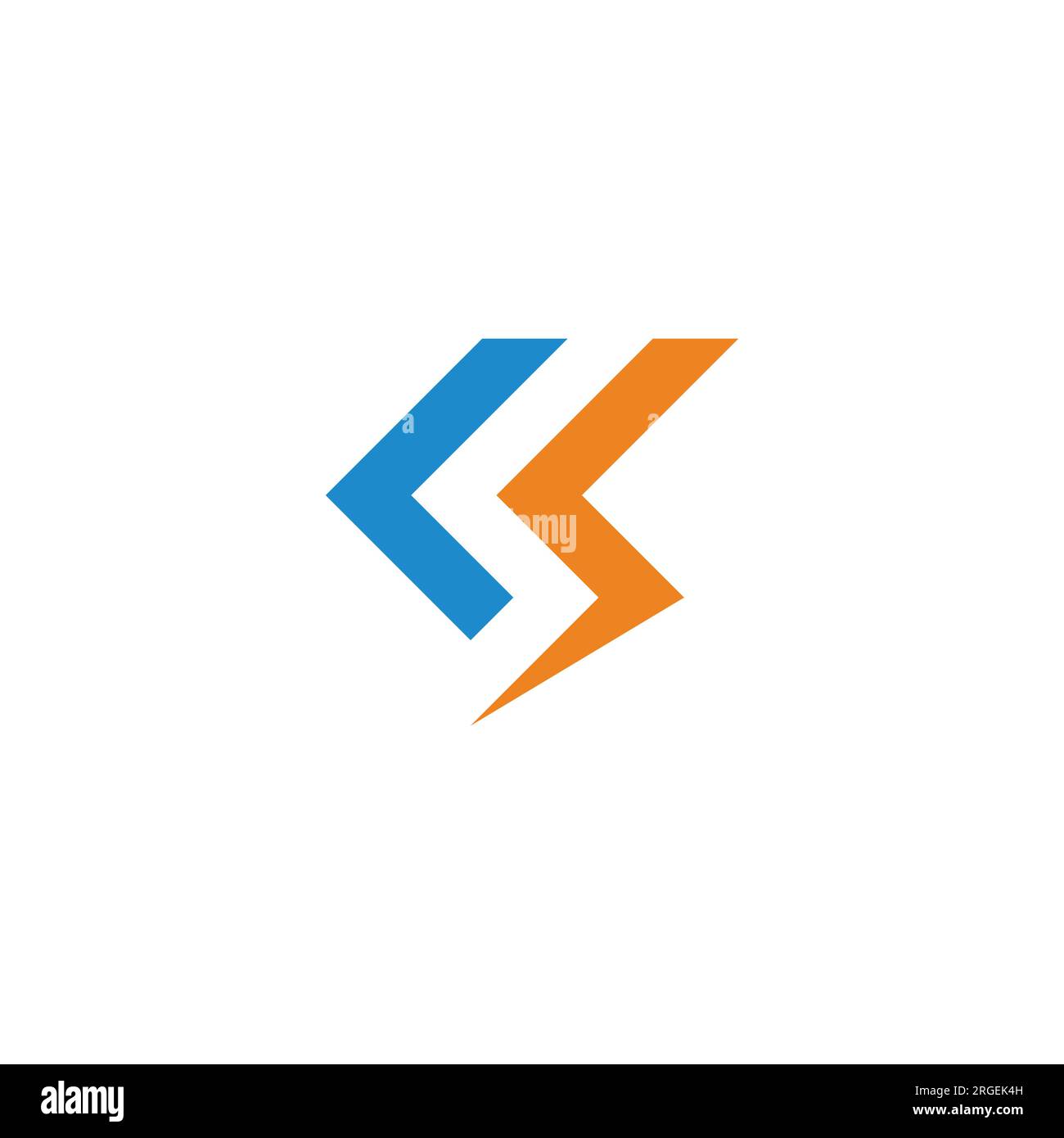 letter ls thunder power energy logo vector Stock Vector Image & Art - Alamy