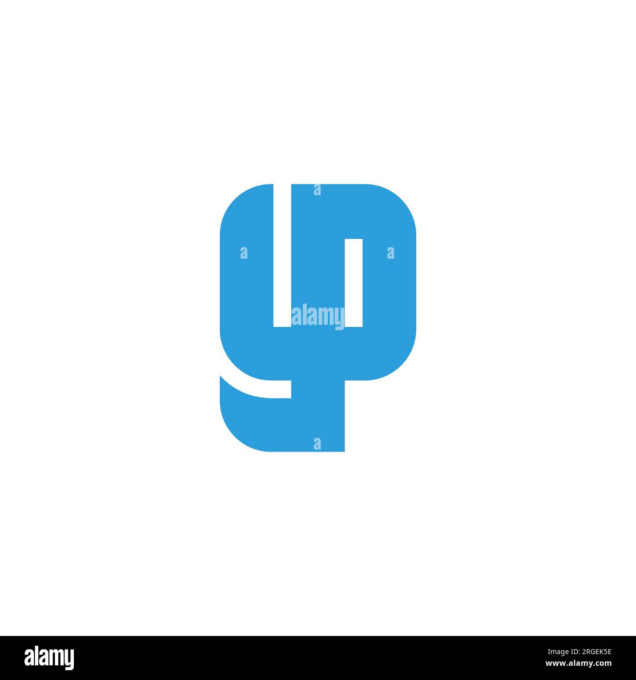 letter yp linked geometric square logo vector Stock Vector Image & Art ...