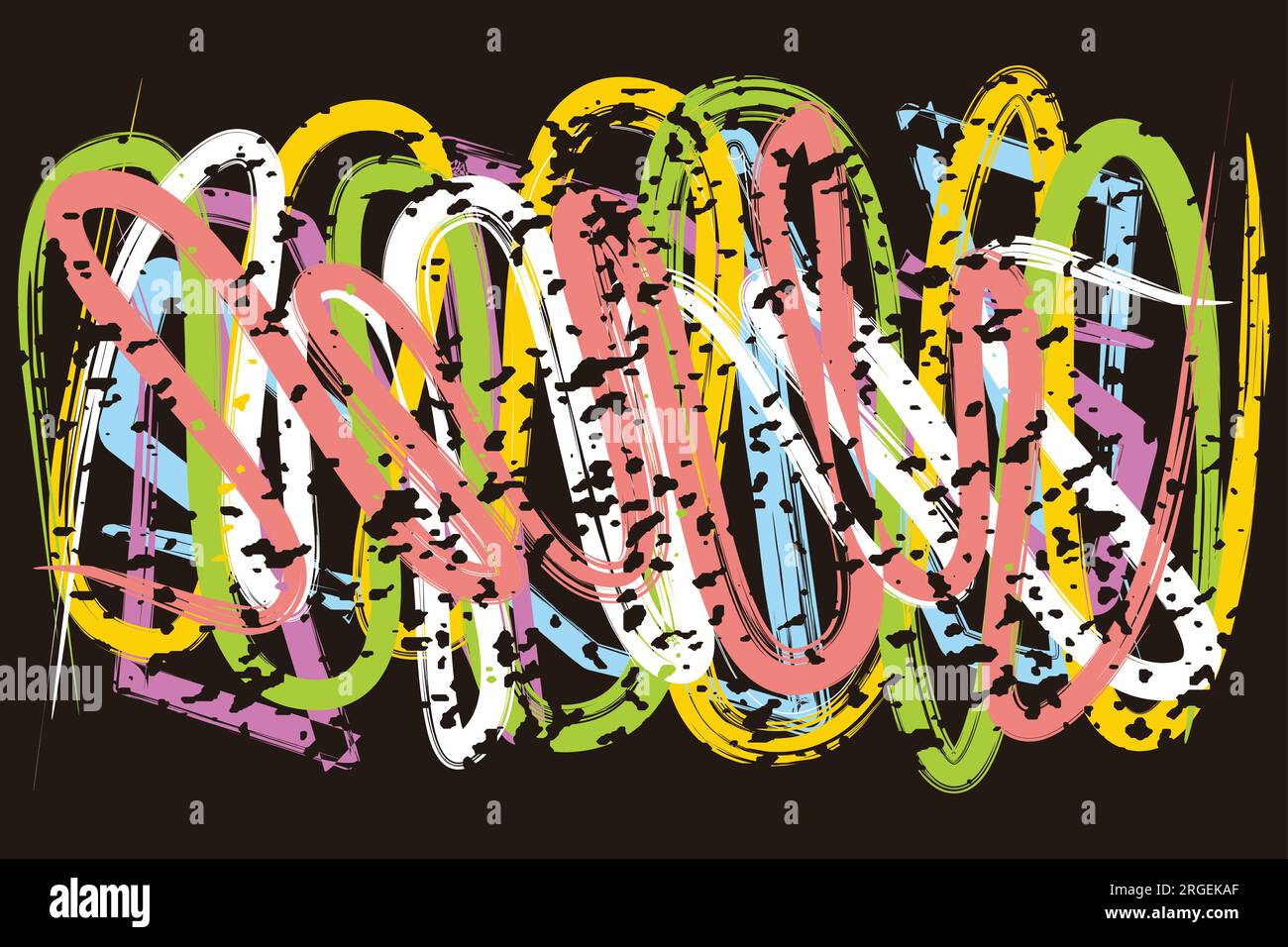 rough brush grunge grafiti wallpaper background vector Stock Vector ...