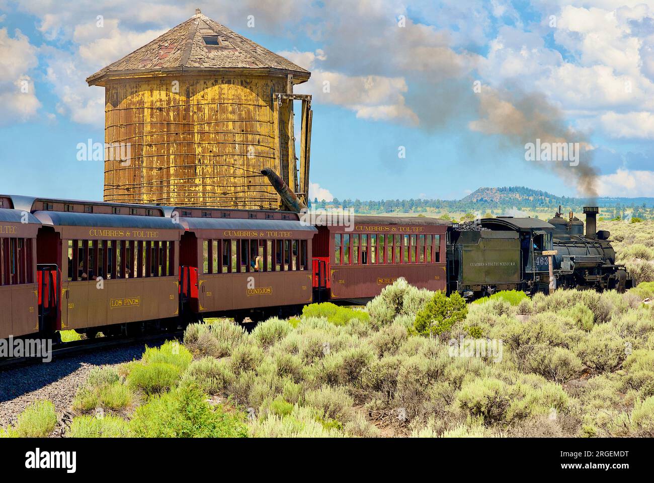 Cumbres & toltec scenic railroad summer hi-res stock photography and ...