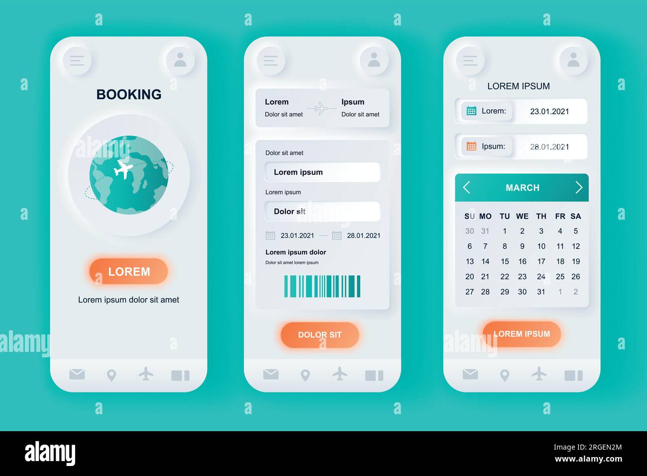 Flight menu Stock Vector Images - Alamy