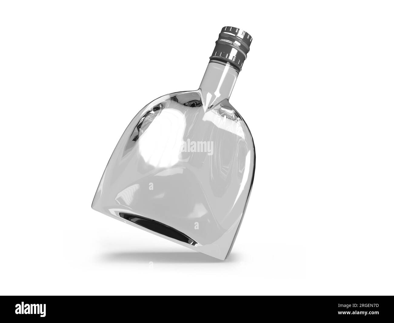 Curved bottle transparent Black and White Stock Photos & Images - Alamy