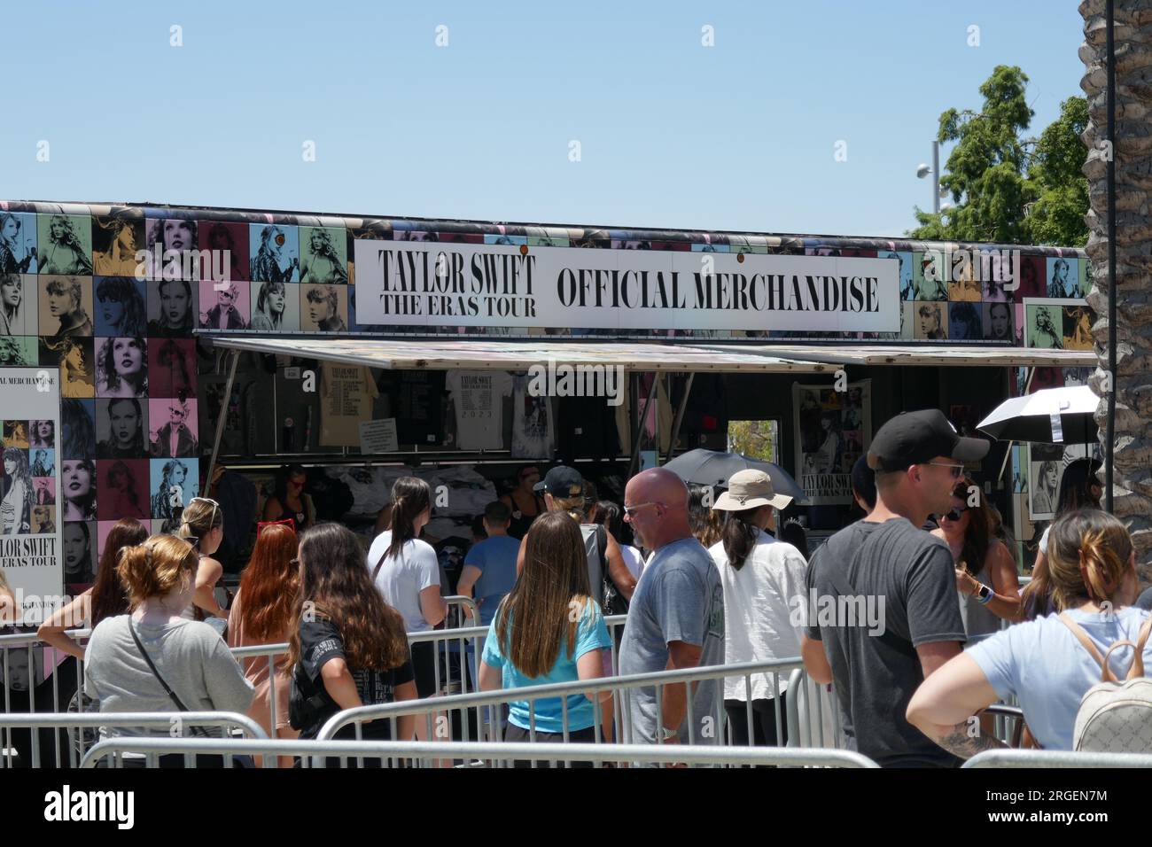 Inglewood, California, USA 8th August 2023 A general view of atmosphere ...