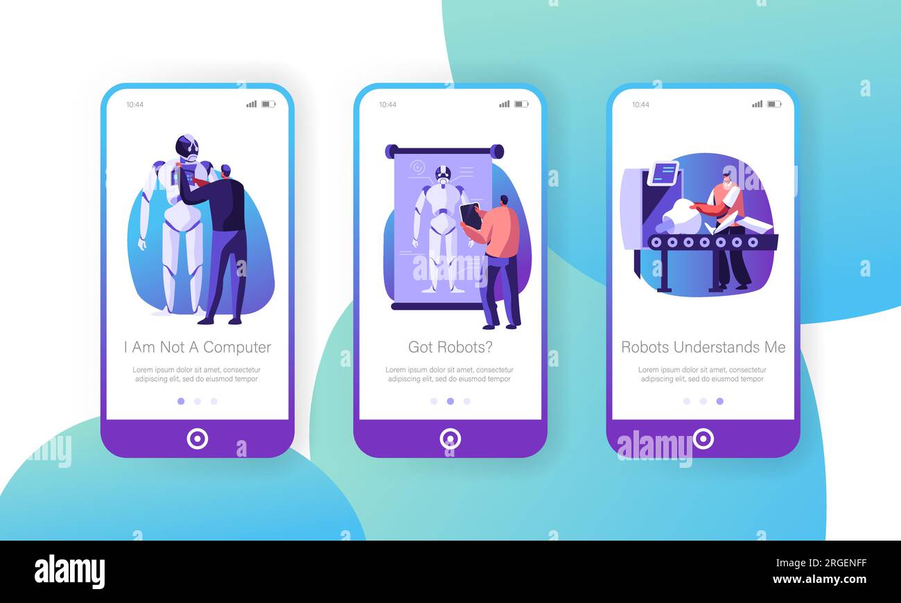 Laboratory robotics Stock Vector Images - Alamy