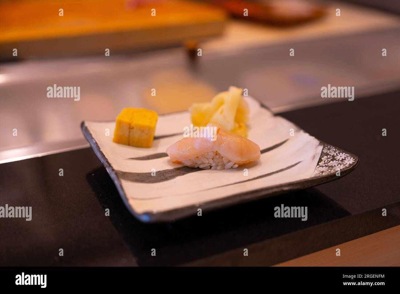 Omakase sushi. Japanese food style. Japanese traditional and luxury ...