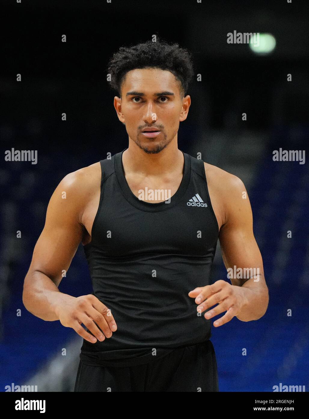 Berlin, Germany. 08th Aug, 2023. Basketball: Media training of the ...