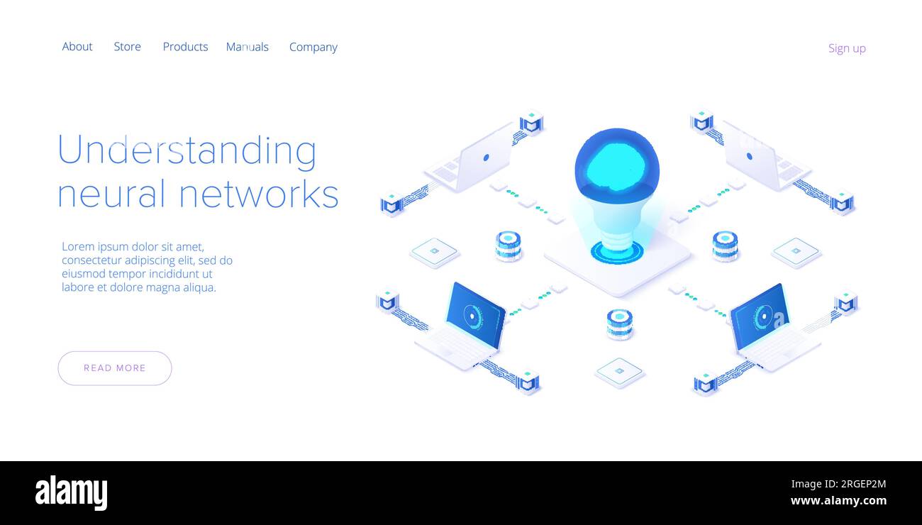 Intelligence of neural Stock Vector Images - Alamy