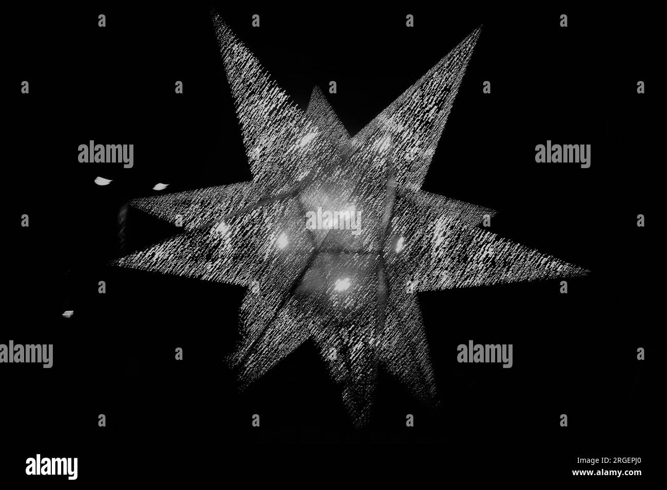 In-Camera Illustration of the SUPERNOVA Light Installation by Studio ...