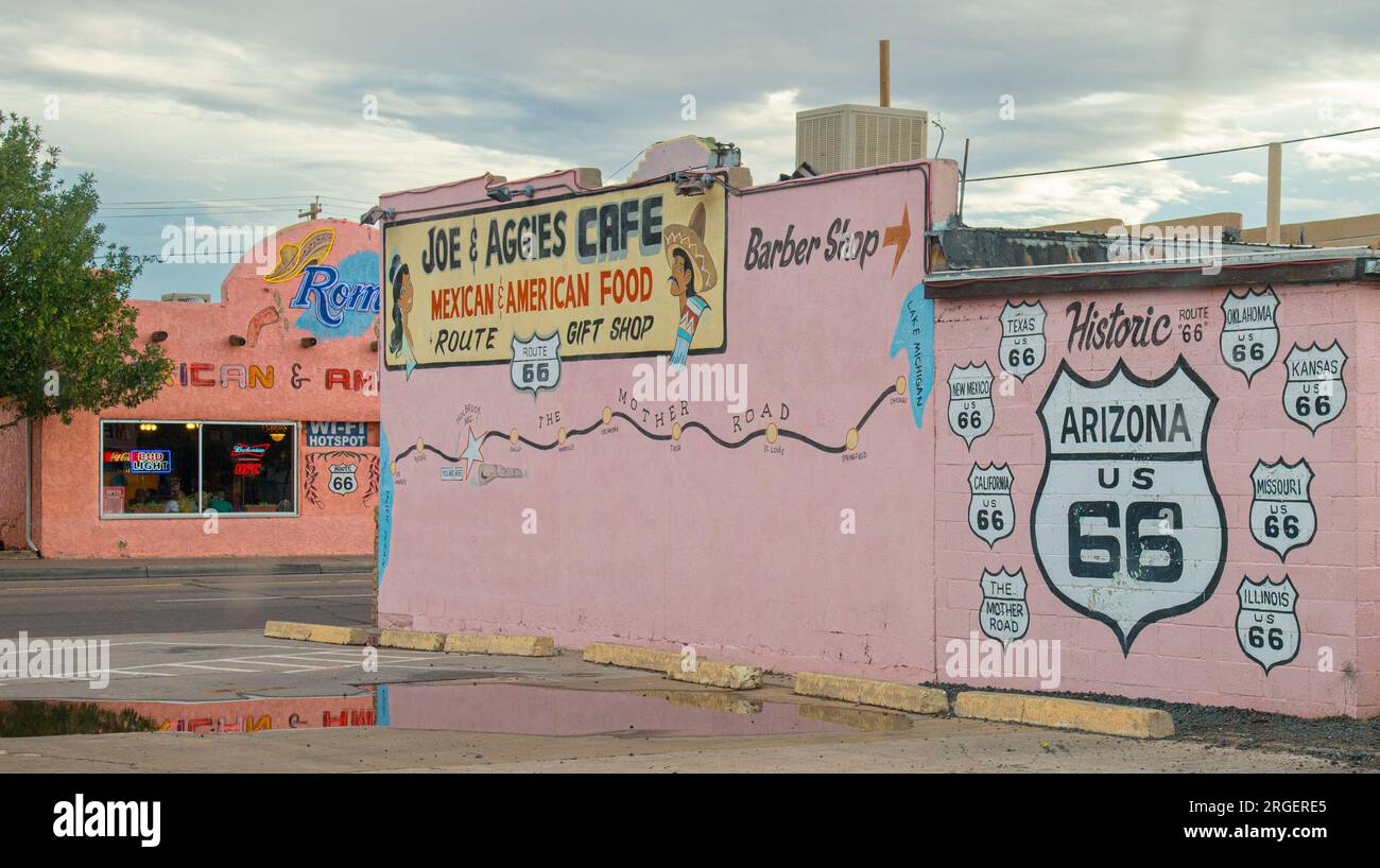 Joe & Aggies Cafe Holbrook AZ Stock Photo - Alamy
