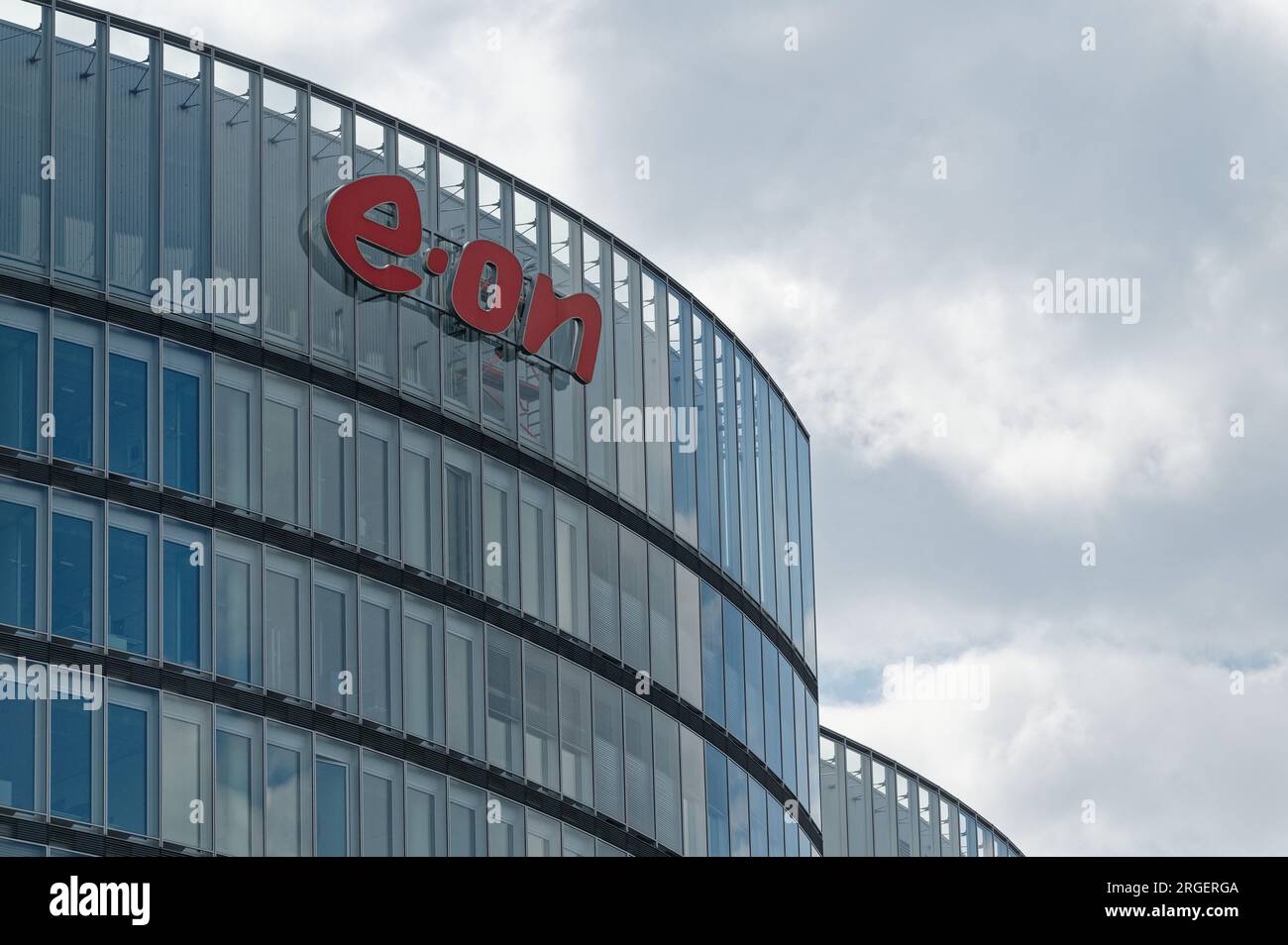 Essen, Germany. 04th Aug, 2023. The company's logo can be seen on the ...