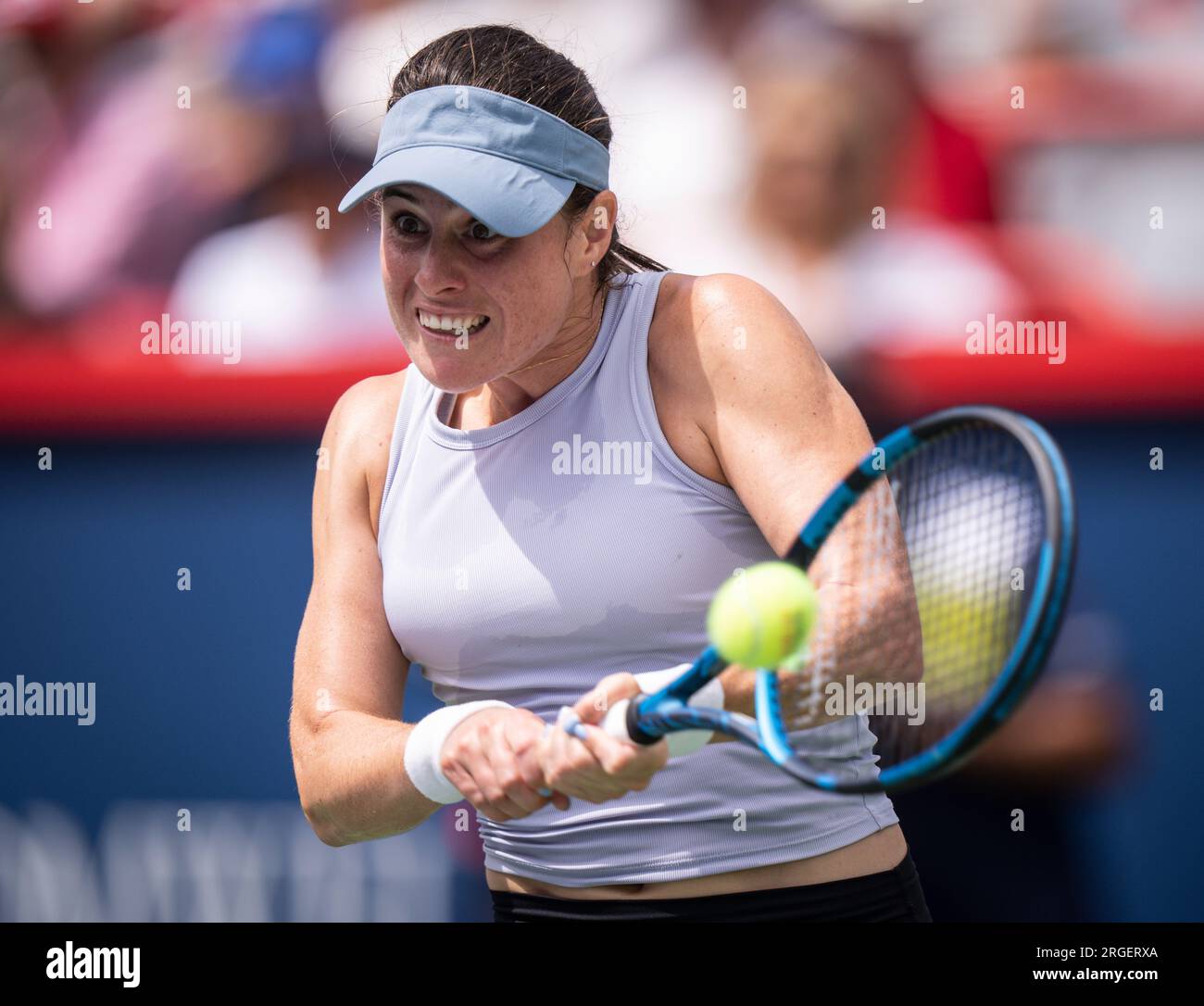 Montreal, Canada. August 8, 2023, Kimberly Birrell of Australia hits a ...