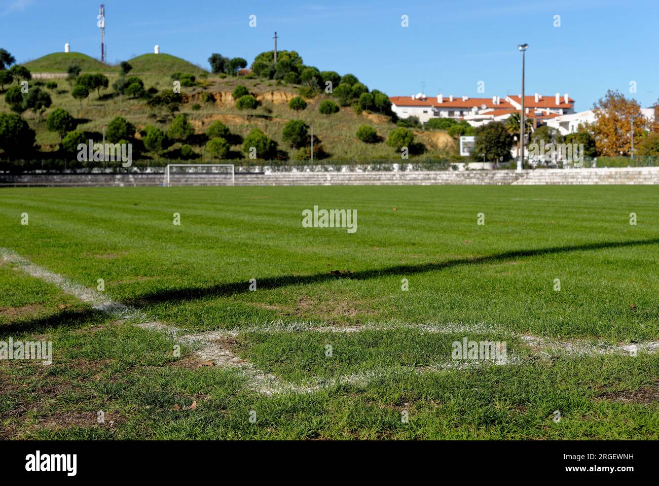 Soccer football pitch stadium hi-res stock photography and images - Alamy