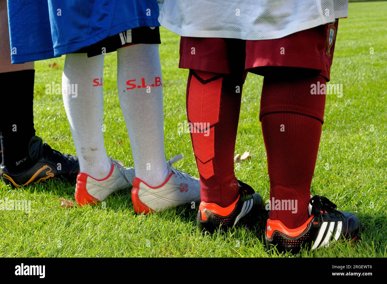 Boy wearing football kit hi-res stock photography and images - Alamy
