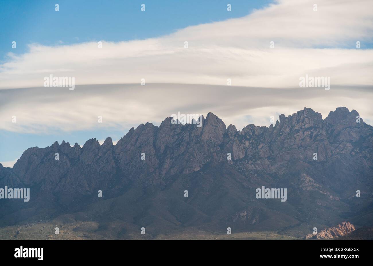 Organ Mountains-Desert Peaks National Monument in New Mexico Stock ...