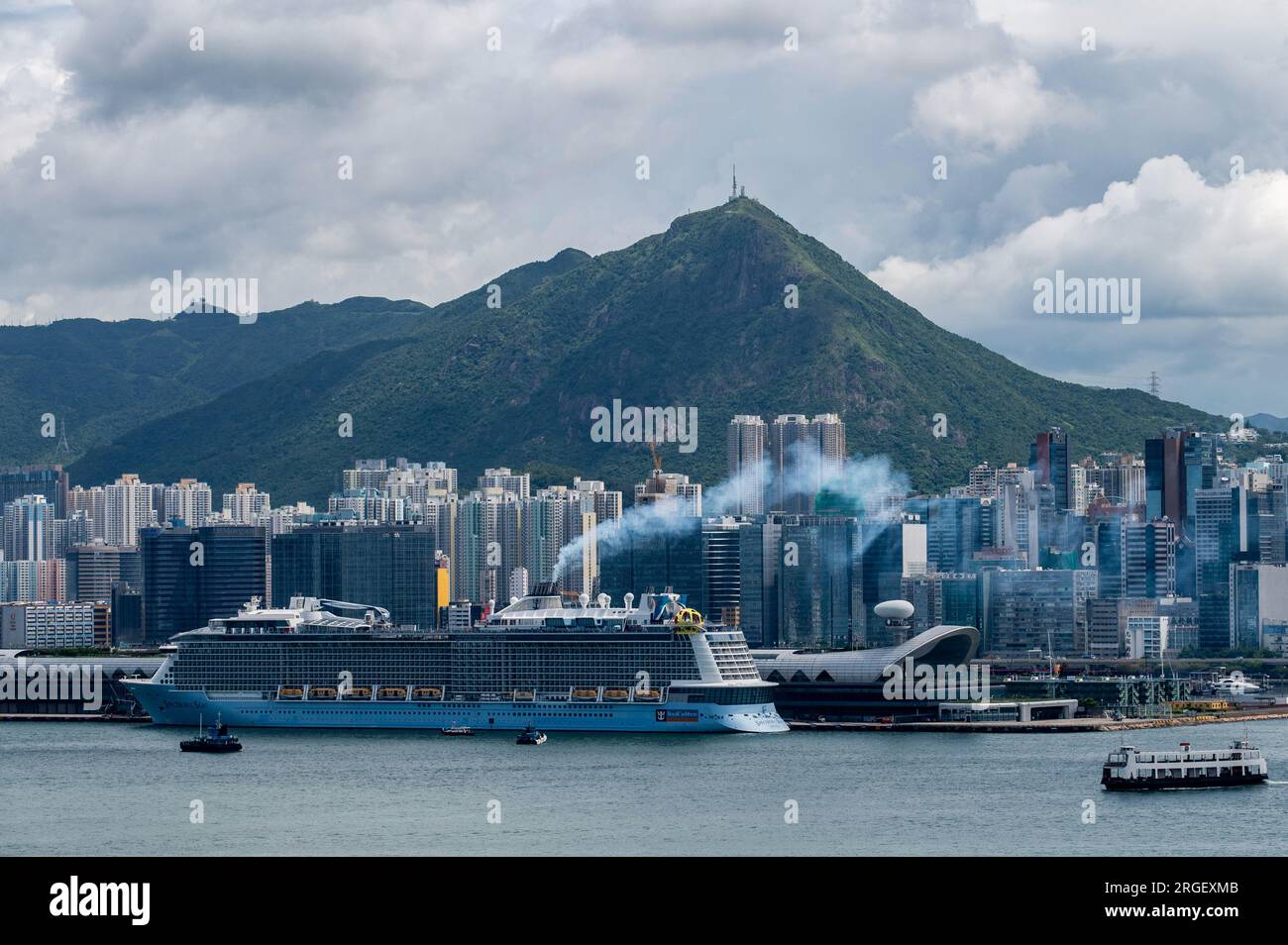 Hong Kong. 04th Aug, 2023. Royal Caribbean Internationalís Spectrum of ...