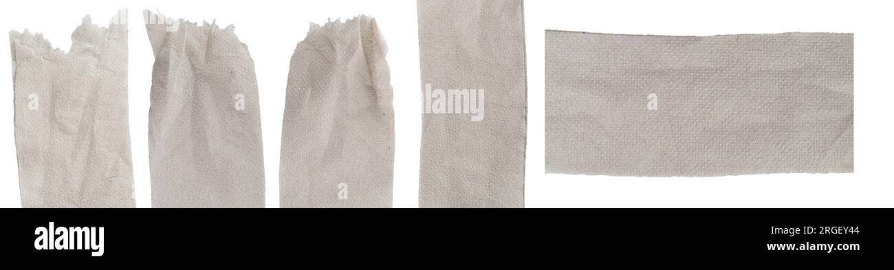 Pieces of toilet paper isolated on transparent background Stock Photo ...