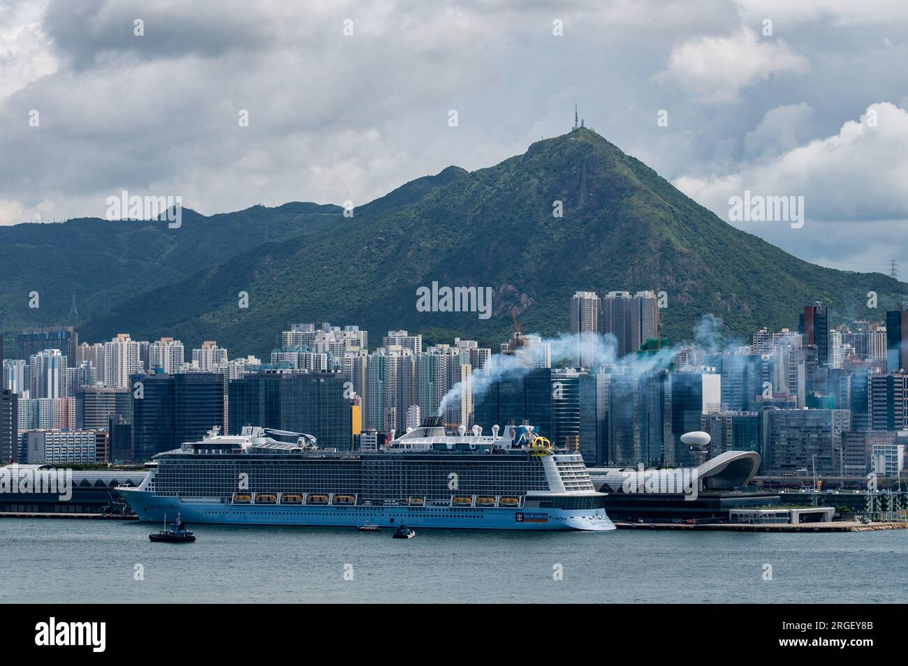 Hong Kong. 04th Aug, 2023. Royal Caribbean Internationalís Spectrum of ...