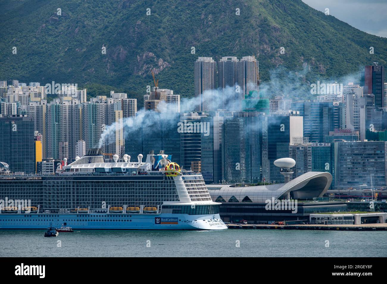 Hong Kong. 04th Aug, 2023. Royal Caribbean Internationalís Spectrum of ...