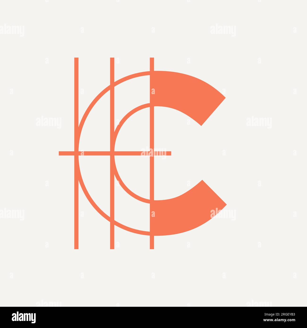 Letter C Architecture Logo Design. Architect and Construction Symbol ...