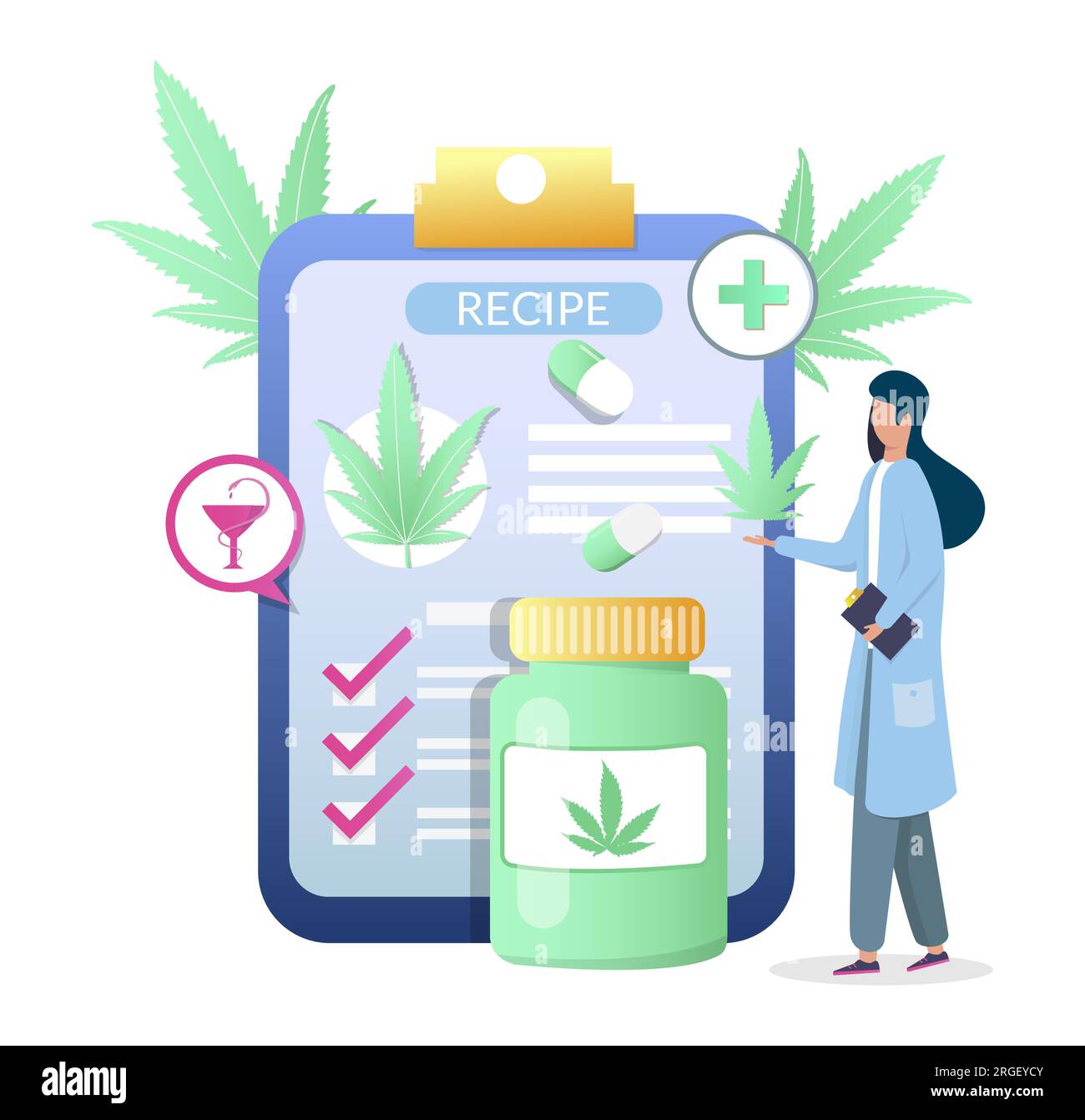 Appointment clipboard healthcare doctor Stock Vector Images - Alamy