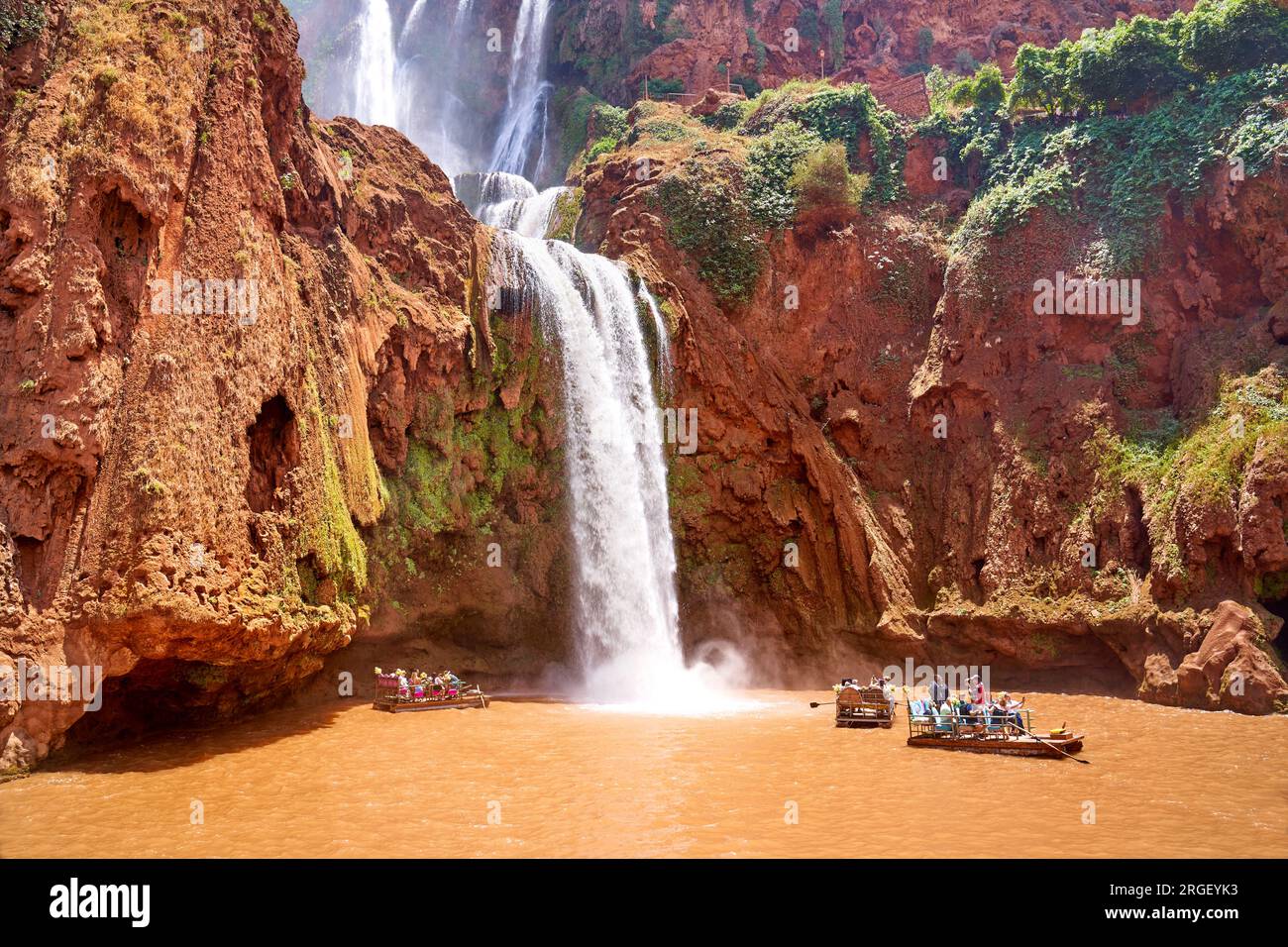 Ouzoud Waterfalls, Beni Mellal, Morocco, Africa Stock Photo - Alamy
