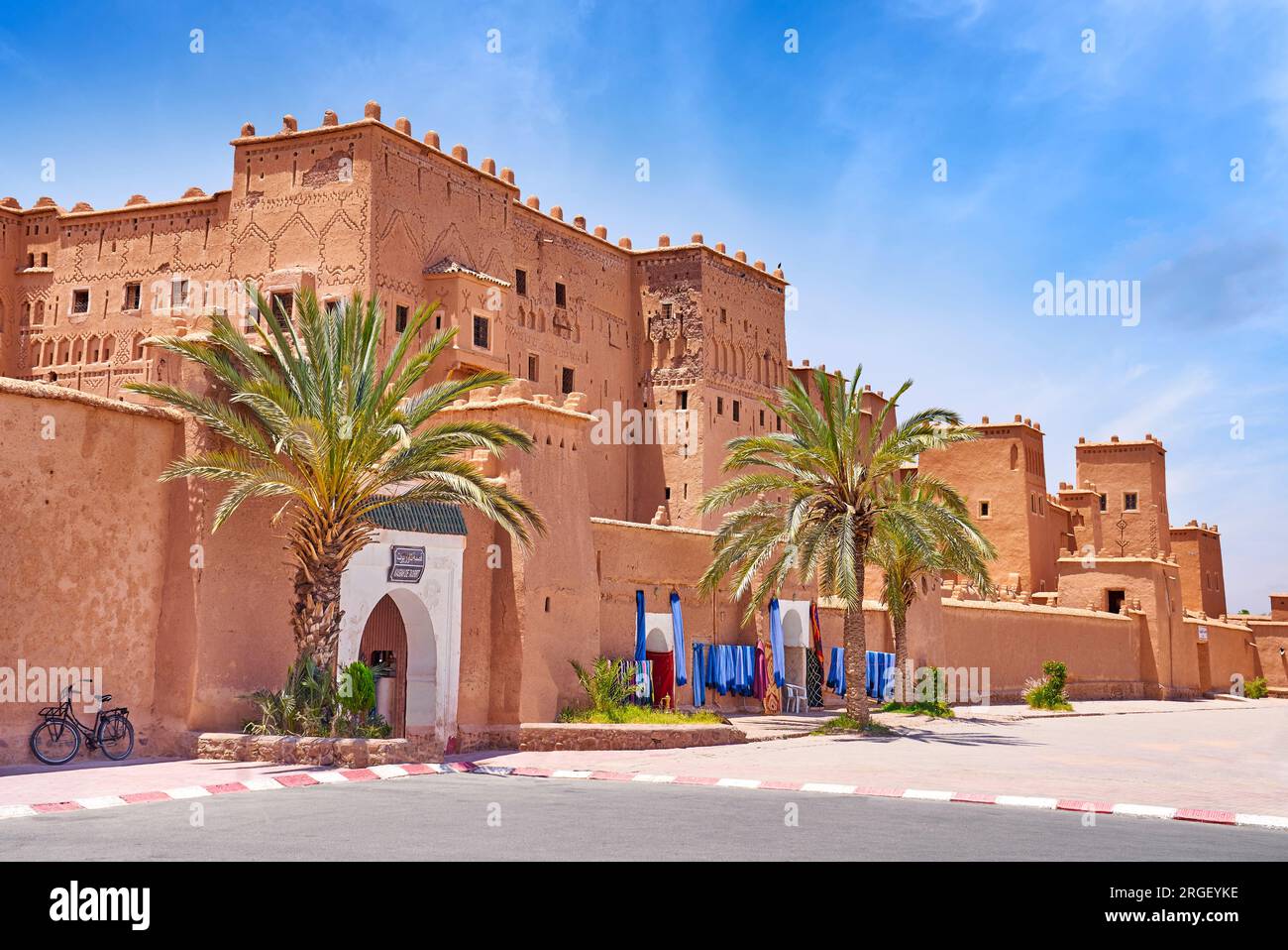 Kasbah Taourirt in Ouarzazate, Souss-Massa-Draa, Morocco, Africa, Unesco Stock Photo - Alamy