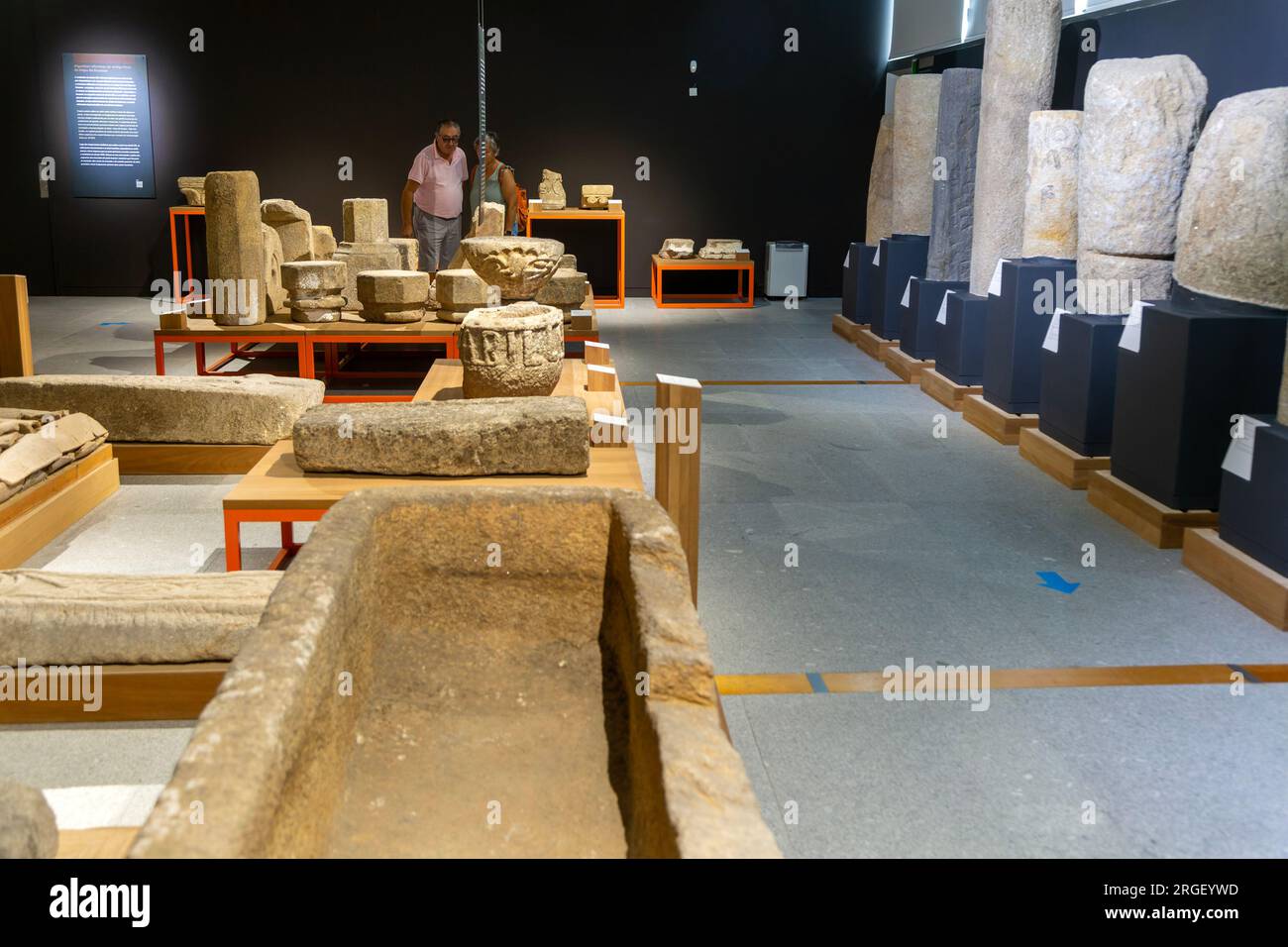 Roman stone monuments interpretation centre museum, El Castro San ...
