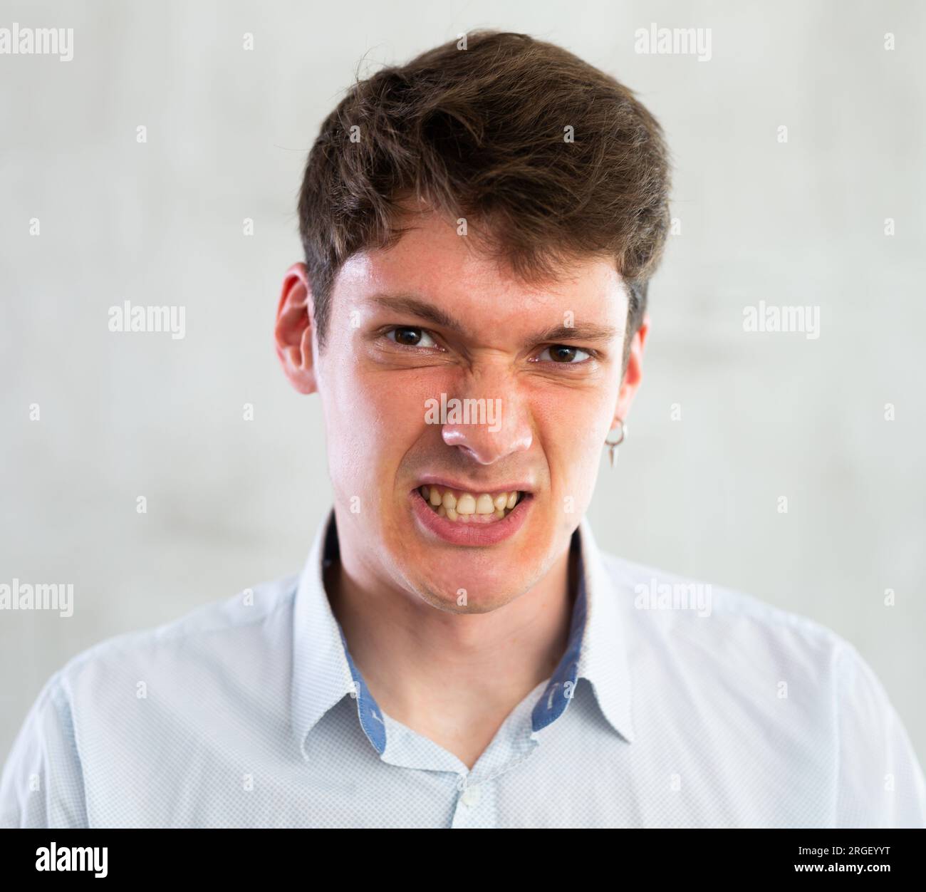Angry french person hi-res stock photography and images - Alamy