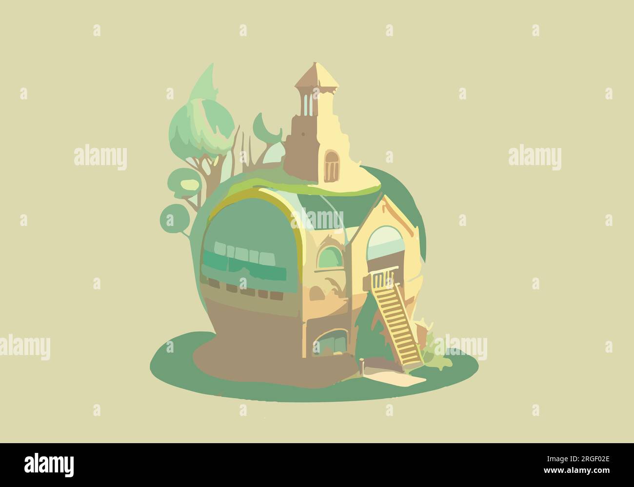 London landscape Stock Vector Images - Alamy