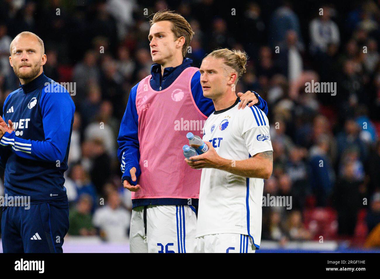 Copenhagen, Denmark. 08th Aug, 2023. William Clem (36) and Christian ...