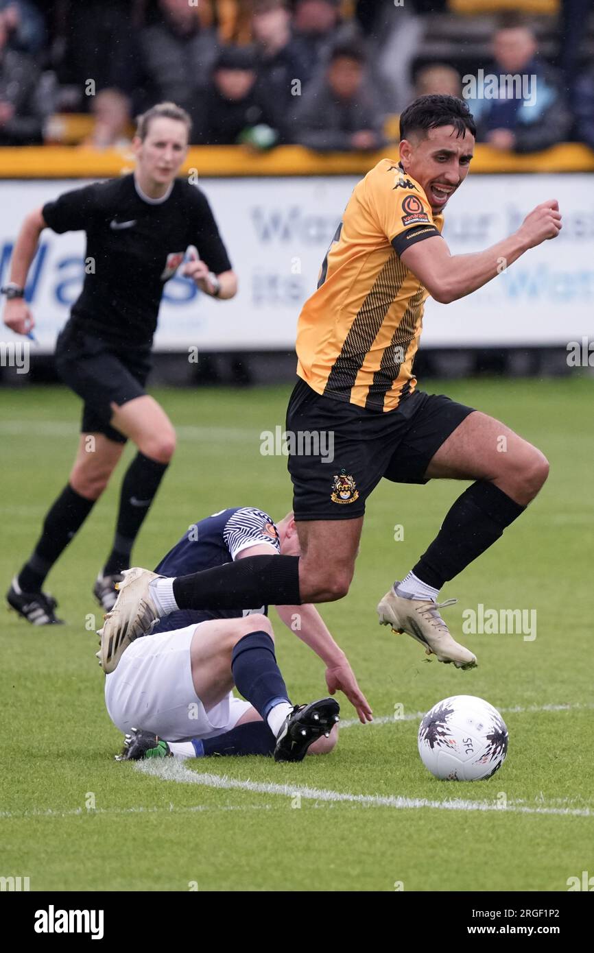 Southport v Warrington Town 5th August 2023 Big Help Stadium .Southport ...