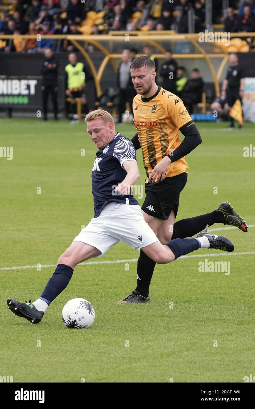 Southport v Warrington Town 5th August 2023 Big Help Stadium .Southport ...