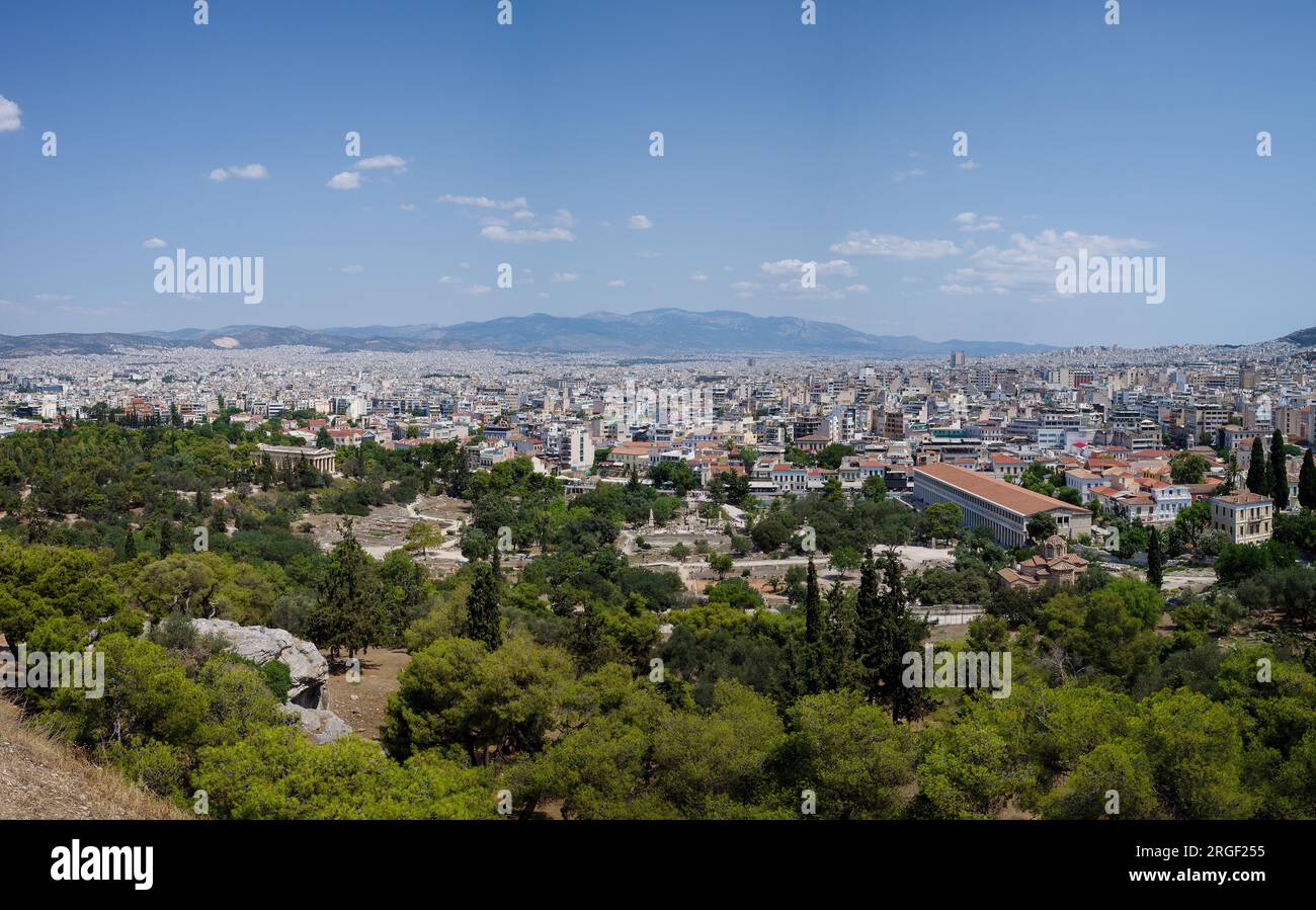 Athens City Views Stock Photo - Alamy