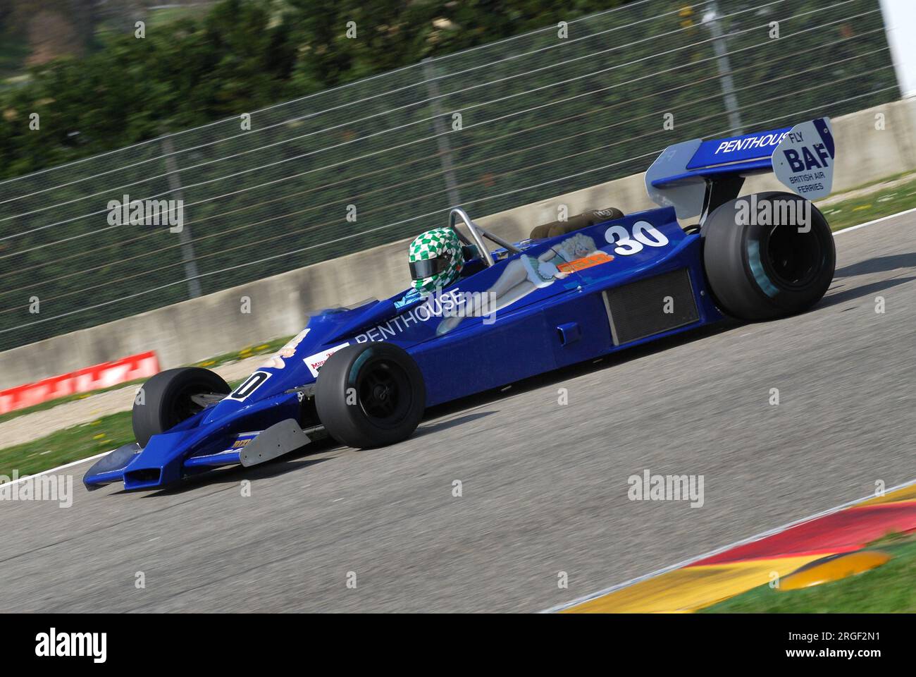 Mugello Circuit 1 April 2007: Unknown run on Historic F1 1977 Penthouse ...